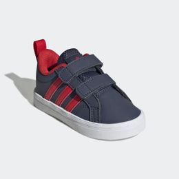 Kinder Sneaker "VS PACE 2.0 KIDS", adidas Sportswear, Gr. 24, blau, Synthetik, Textil, Schuhe, f&uuml;r Kinder