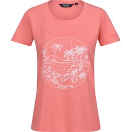 Regatta Filandra VIII Damen T-Shirt melon 44 - Damenshirts, -blusen & -pullover
