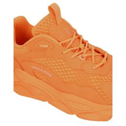 Plein Sport Damen Sneaker "Track King", Gr. 4486, orangefluo, Schuhe