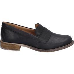 Josef Seibel Damen Slipper "Sienna 96, schwarz", Gr. 37, schwarz, Obermaterial: 100% Rindsleder Leather cow., Schuhe