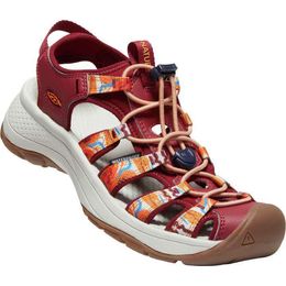 Keen Astoria West Damen Sandalen dunkelrot 38 - Damenschuhe