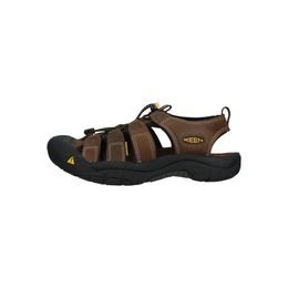 Keen Herren Sandale "Keen Wanderschuhe Leder/Textil", Gr. 44,5, braun, Leder, Textil, Schuhe