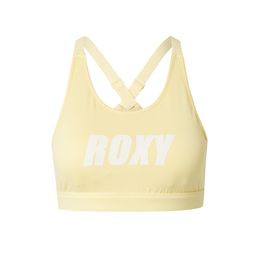 Roxy Sport-BH 'Evd Flow' Damen Gr&ouml;&szlig;e XS zitrone / wei&szlig;