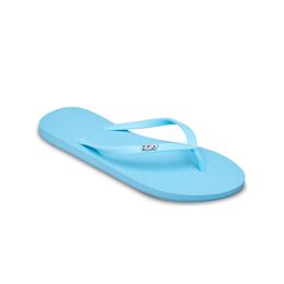 Roxy Damen Sandale "Viva Iv", Gr. 8, blau, Obermaterial: 98% Synthetik / 2% Metall, Futter: 100% Synthetik, Laufsohle: 100% gesch&auml;umtes Gummi., Schuhe
