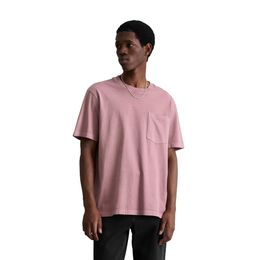 Marc O'Polo T-Shirt MARC O'POLO DENIM "mit Brusttasche", Jungen, Gr. L, dusty rasberry, Obermaterial: 100% Baumwolle, unifarben, Basic, relaxed fit, Rundhals, Shirts T-Shirt