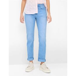Brax Damen 5-Pocket-Jeans "Style CAROLA"hellblau, Gr. 24, Denim/Jeans, 75% Baumwolle, 17% Polyester, 5% Elastomultiester, 3% Elasthan, Jeans