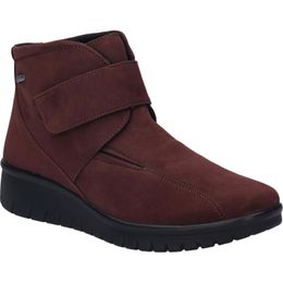 Josef Seibel Damen Stiefelette "Calais 53, bordo", Gr. 35, rot, Obermaterial: 100% Textilmaterial TEXMAT., Schuhe