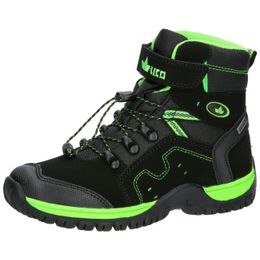 Lico Kinder Winterboots "Winterboot Askim VS", Gr. 35, schwarz, Synthetik, Schuhe