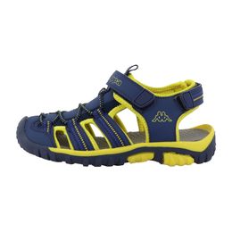 Kappa M&auml;dchen Sandale "MITRA", Gr. 32, blau, Synthetik, Schuhe