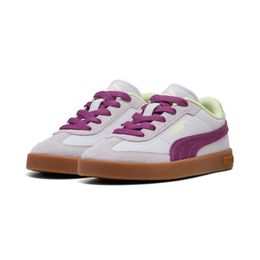 Puma Damen Sneaker "CLUB II ERA SUMMER PS", Gr. 31lavender pop, plum wine, Synthetik, unifarben, Schuhe, mit Schn&uuml;rung, leicht profilierte