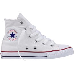 Converse Kinder Sneaker "Kinder Chuck Taylor Hi", Gr. 35, wei&szlig;, Textil, Schuhe, f&uuml;r Kinder