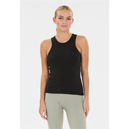 ENDURANCE ATHLECIA ATHLECIA Damen Tanktop "Lenga", schwarz, Gr. 40, unifarben, 48% Modal, 48% Baumwolle, 4% Elasthan, Tops, in atmungsaktiver Qualit&auml;t