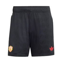 adidas Performance Sportshorts 'Manchester United Stone Roses' Herren Gr&ouml;&szlig;e L schwarz