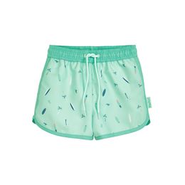 Playshoes Badeshorts M&auml;dchen Gr&ouml;&szlig;e 98/104 navy / mint / koralle / wei&szlig;