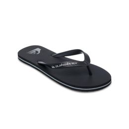 Quiksilver Herren Sandale "Molokai Core", Gr. 7schwarz, silber, Obermaterial: Synthetikmaterial / Au&szlig;ensohle: Moosgummi., Schuhe