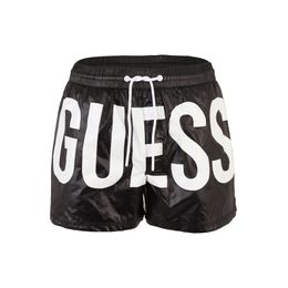 Guess Badeshorts 'ULTRA' Herren Gr&ouml;&szlig;e XL schwarz / wei&szlig;