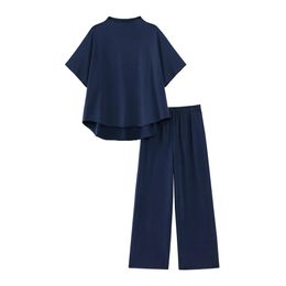 Imily Bela Pyjama Damen Gr&ouml;&szlig;e L navy Winterkleid