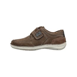 Josef Seibel Herren Klettschuh "Josef Seibel Halbschuhe Leder", Gr. 44, braun, Leder, Schuhe