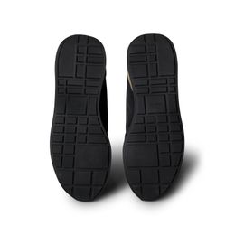 Herren Sneaker "RETRO RUNNER ESS MIX MAT", Calvin Klein Jeans, Gr. 43schwarz, khaki, Leder, Textil, unifarben mit Farbeinsatz, Schuhe,