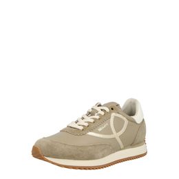 Blauer.usa Sneaker Damen Gr&ouml;&szlig;e 36 beige / khaki / wei&szlig;