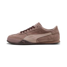 Puma Damen Sneaker "BELLA UT CLASSIC", Gr. 39, braun, Leder, mehrfarbig, Schuhe, f&uuml;r Alltag und Freizeit, mit Leder-Obermaterial, mit Schn&uuml;rung