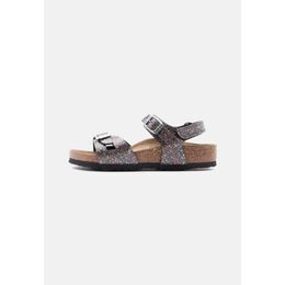 Birkenstock Sandale 'Rio' M&auml;dchen Gr&ouml;&szlig;e 26 blau / gr&uuml;n / pink / schwarz