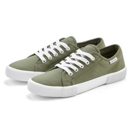 Lascana Damen Sneaker, Gr. 40, gr&uuml;n, Obermaterial: 100% Textilmaterial. Decksohle: 100% Textilmaterial. Futter: 100% Textilmaterial. Laufsohle: 100%