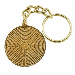 Schl&uuml;sselanh&auml;nger &raquo;Labyrinth von Chartres&laquo;
