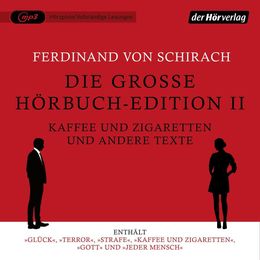 Die gro&szlig;e H&ouml;rbuch-Edition II - Kaffee und Zigaretten und andere Texte