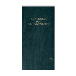 Lektionar: Die Feier des Stundengebetes, Heft 8
