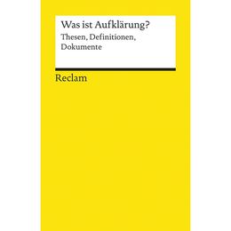 Was ist Aufkl&auml;rung?