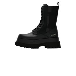Replay Schn&uuml;rstiefelette Damen Gr&ouml;&szlig;e 39 schwarz Winterschuhe