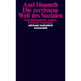 Suhrkamp Verlag AG Die zerrissene Welt des Sozialen