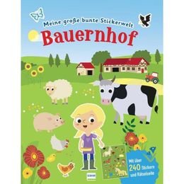 Meine gro&szlig;e bunte Stickerwelt - Bauernhof
