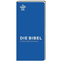 Die Bibel Taschenausgabe in blau