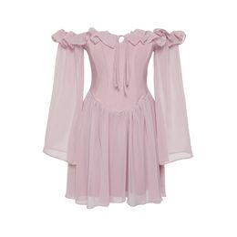 Trendyol Kleid Damen Gr&ouml;&szlig;e 38 rosa