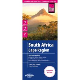 Reise Know-How Landkarte S&uuml;dafrika Kapregion 1 : 500.000
