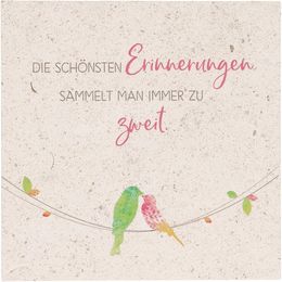 Natursteintafel - Erinnerungen (1 St&uuml;ck)