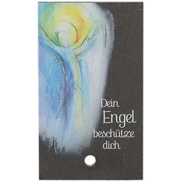 Schieferrelief Dein Engel besch&uuml;tze dich (1 St&uuml;ck)