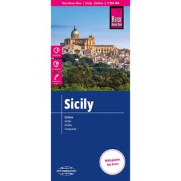 Reise Know-How Landkarte Sizilien 1 : 200.000