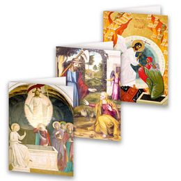 3er-Set Ostergru&szlig;karten &raquo;Auferstehung Christi&laquo;