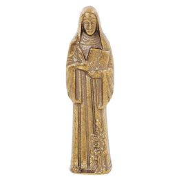 Bronzefigur &raquo;Heilige Hildegard von Bingen&laquo;