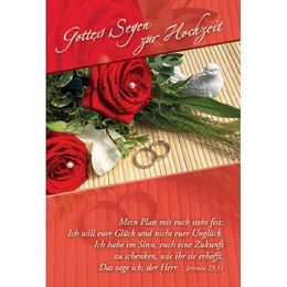 Gottes Segen zur Hochzeit