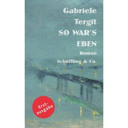 So war's eben