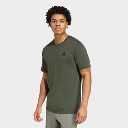 Herren T-Shirt "TRAIN ESSENTIALS FEELREADY NOVELTY"night cargo, Gr. S, adidas Performance, Obermaterial: 80% Polyester, 20% Baumwolle, Shirts,