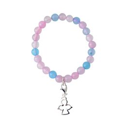 Armband &raquo;Achat&laquo; mit Engel-Charm