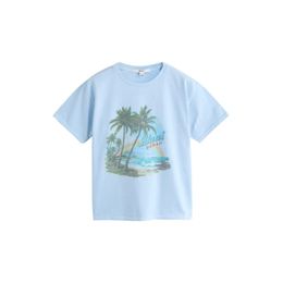 next T-Shirt Damen Gr&ouml;&szlig;e XXL/XXXL azur / hellblau / gelb / tanne