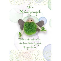 Klappkarte - Dein Schutzengel (1 St&uuml;ck)
