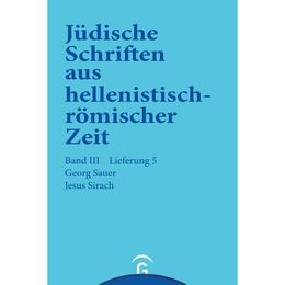 G&uuml;tersloher Verlagshaus Jesus Sirach (Ben Sira)