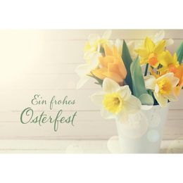 Gl&uuml;ckwunschkarte - Ein frohes Osterfest (6 St&uuml;ck)